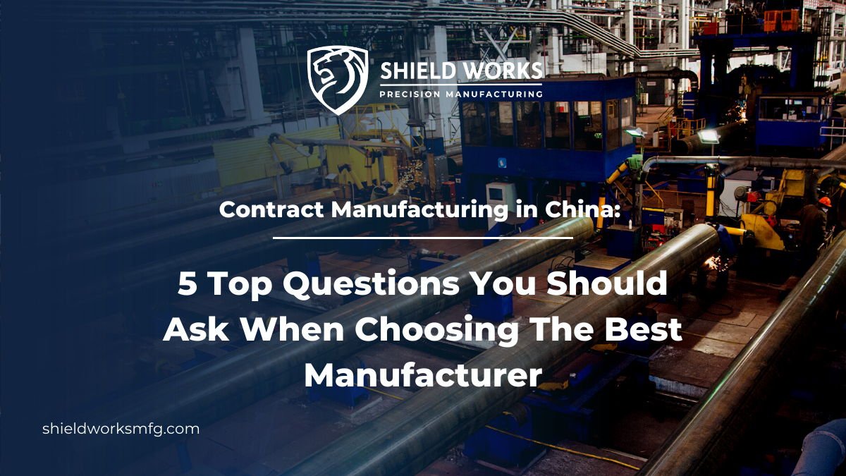 5 Top Questions To Ask When Choosing The Manufacturer | SW