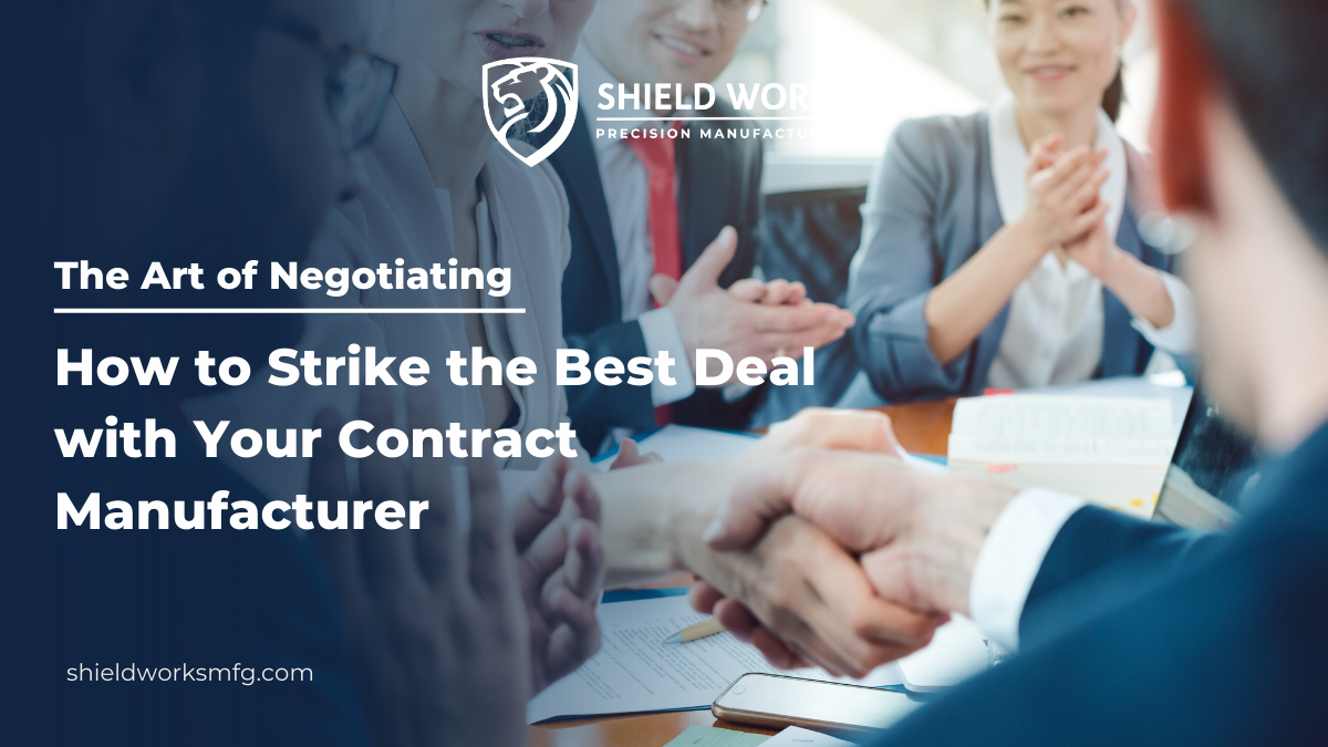 How to Strike the Best Deal with Your Contract Manufacturer | SW